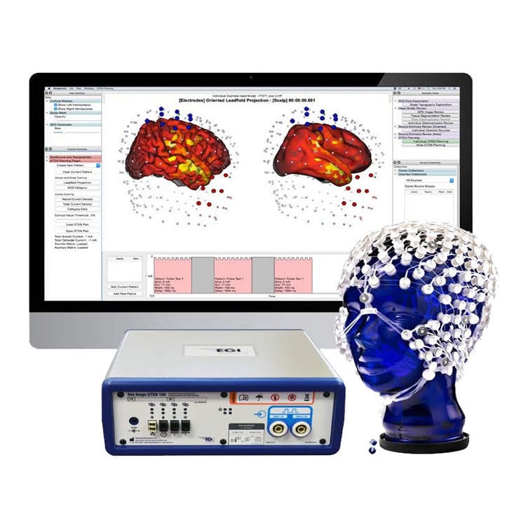 EEG-System / 32 Kanäle - Geodesic - Electrical Geodesics - 64 Kanäle ...