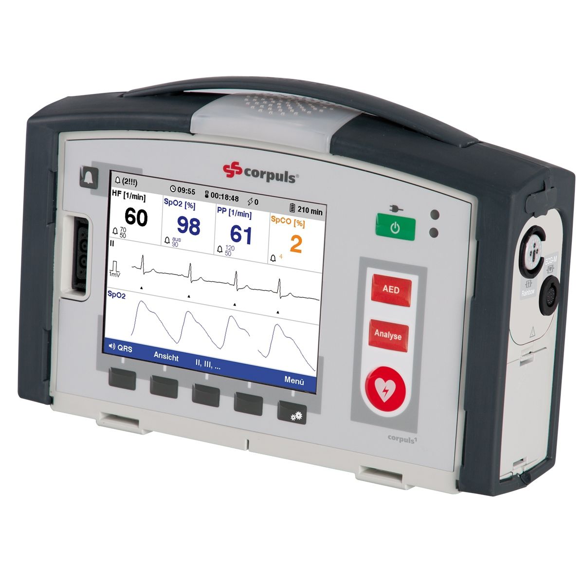 Halbautomatischer externer Defibrillator - corpuls¹ - Corpuls ...