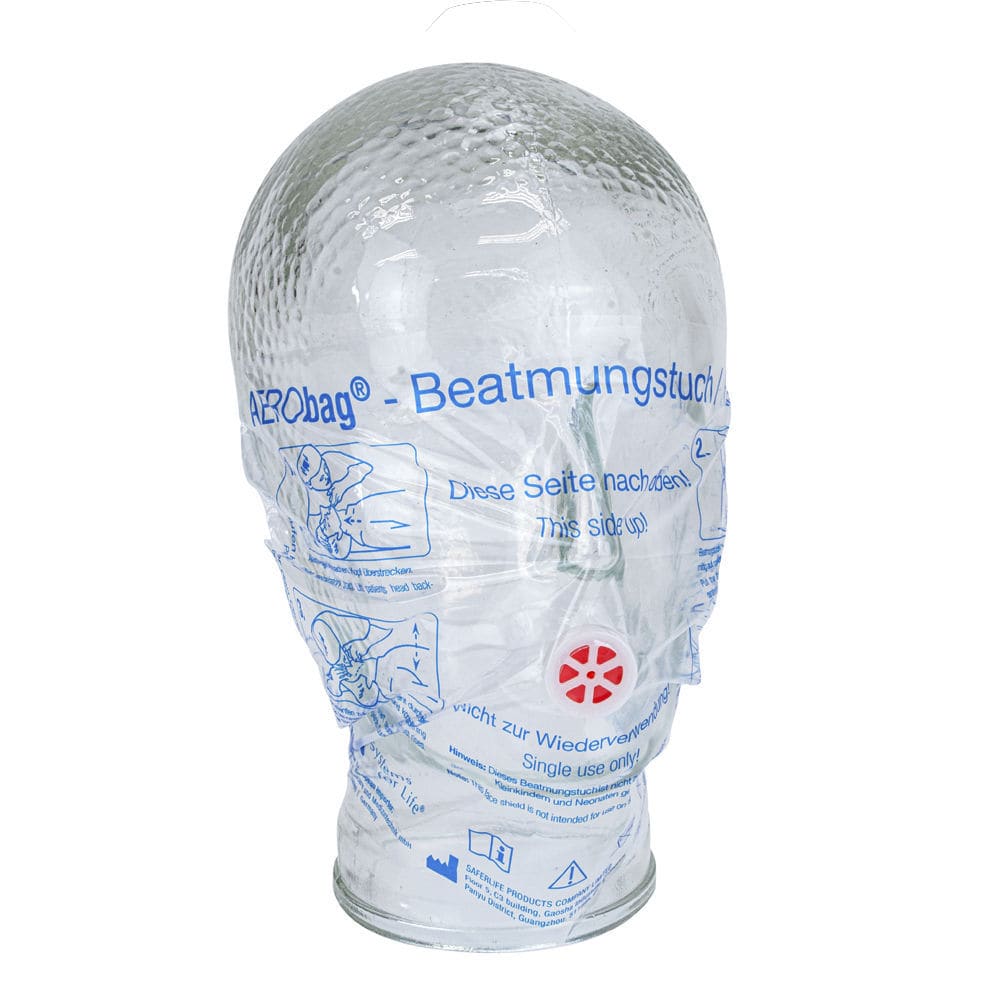 Mund-zu-Mund-Wiederbelebungsmaske - AERObag® - HBT01-V-S5x5 - HUM ...