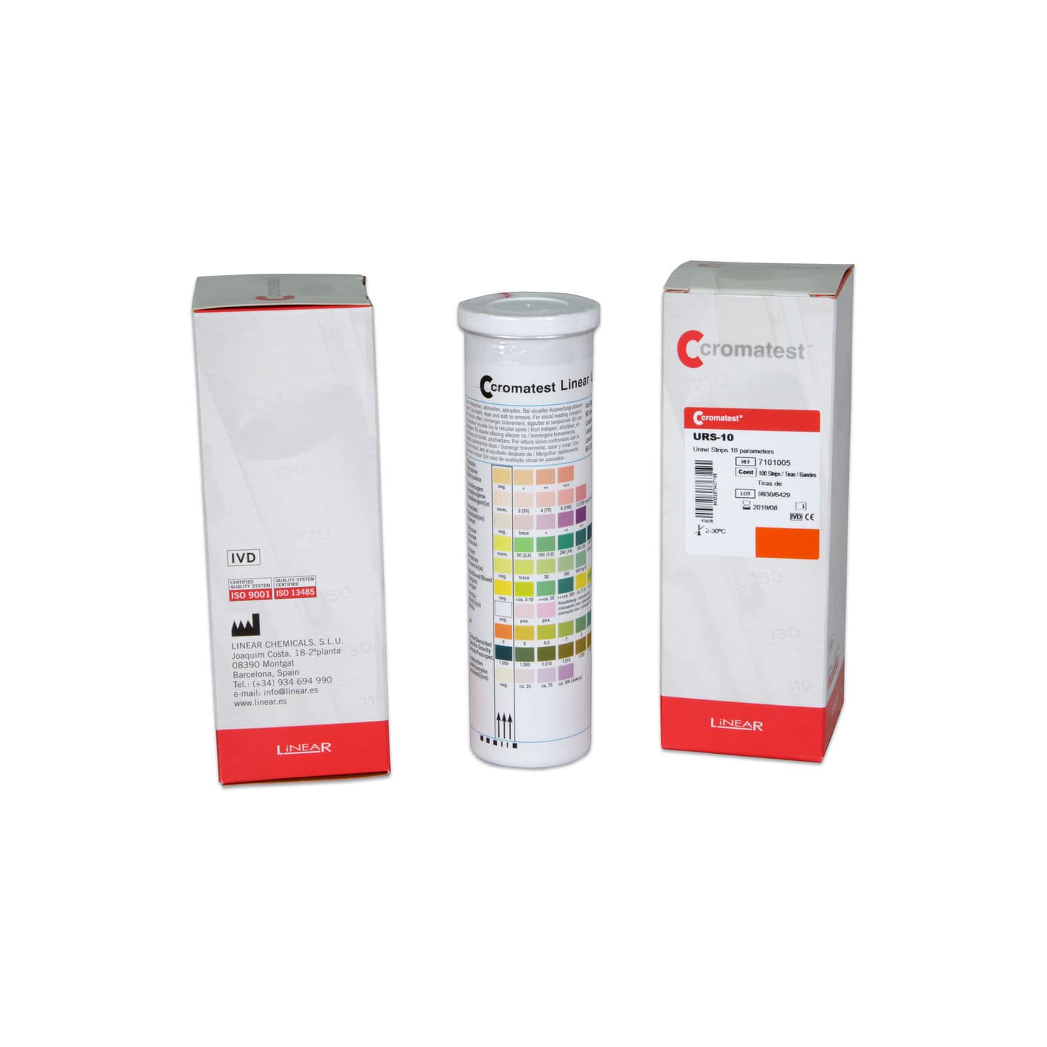 Urinanalyse-Teststreifen - DARA - LINEAR CHEMICALS - Protein / Nitrit ...