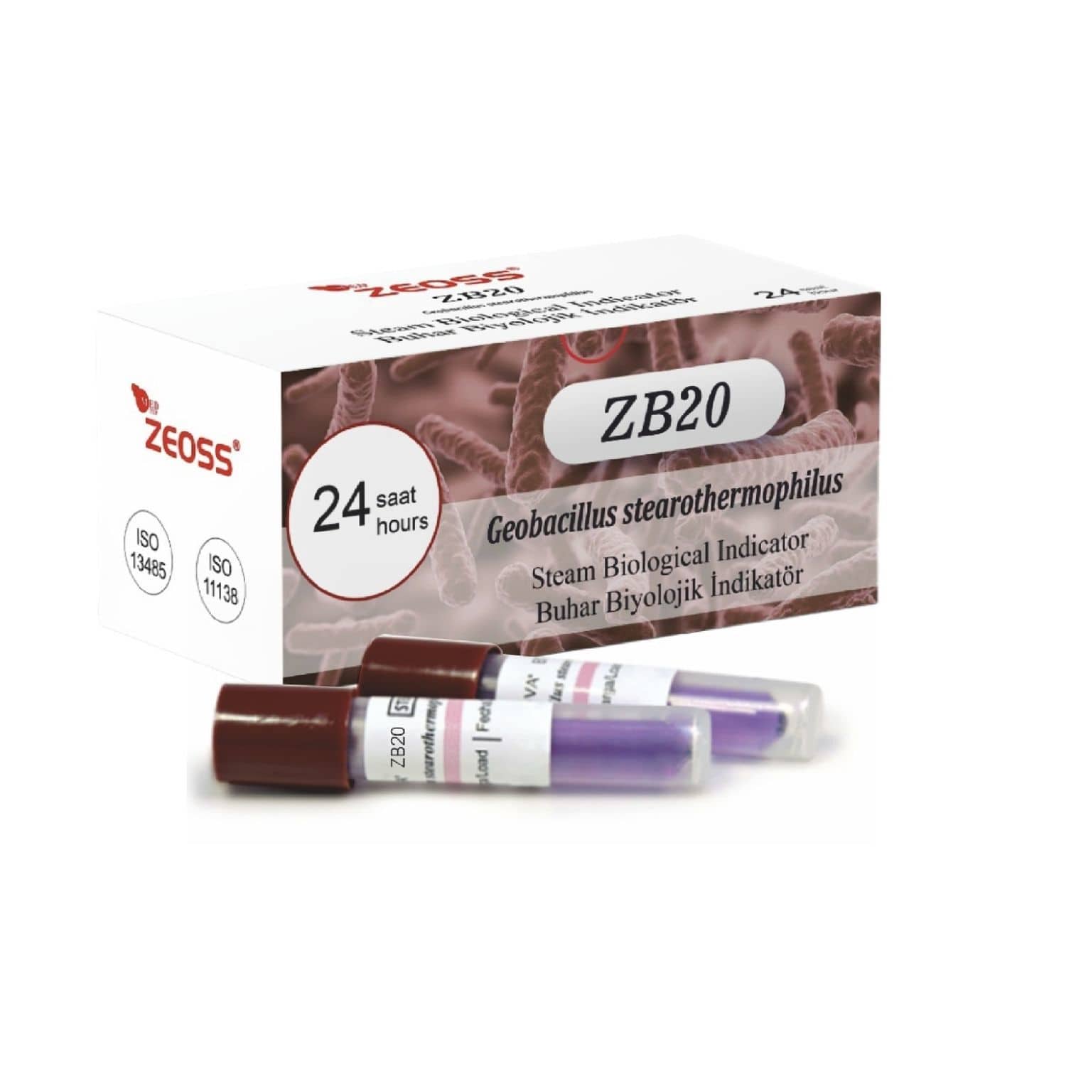 Bioindikator zur Dampfsterilisation - ZB20 - Med Tip - medizinisch