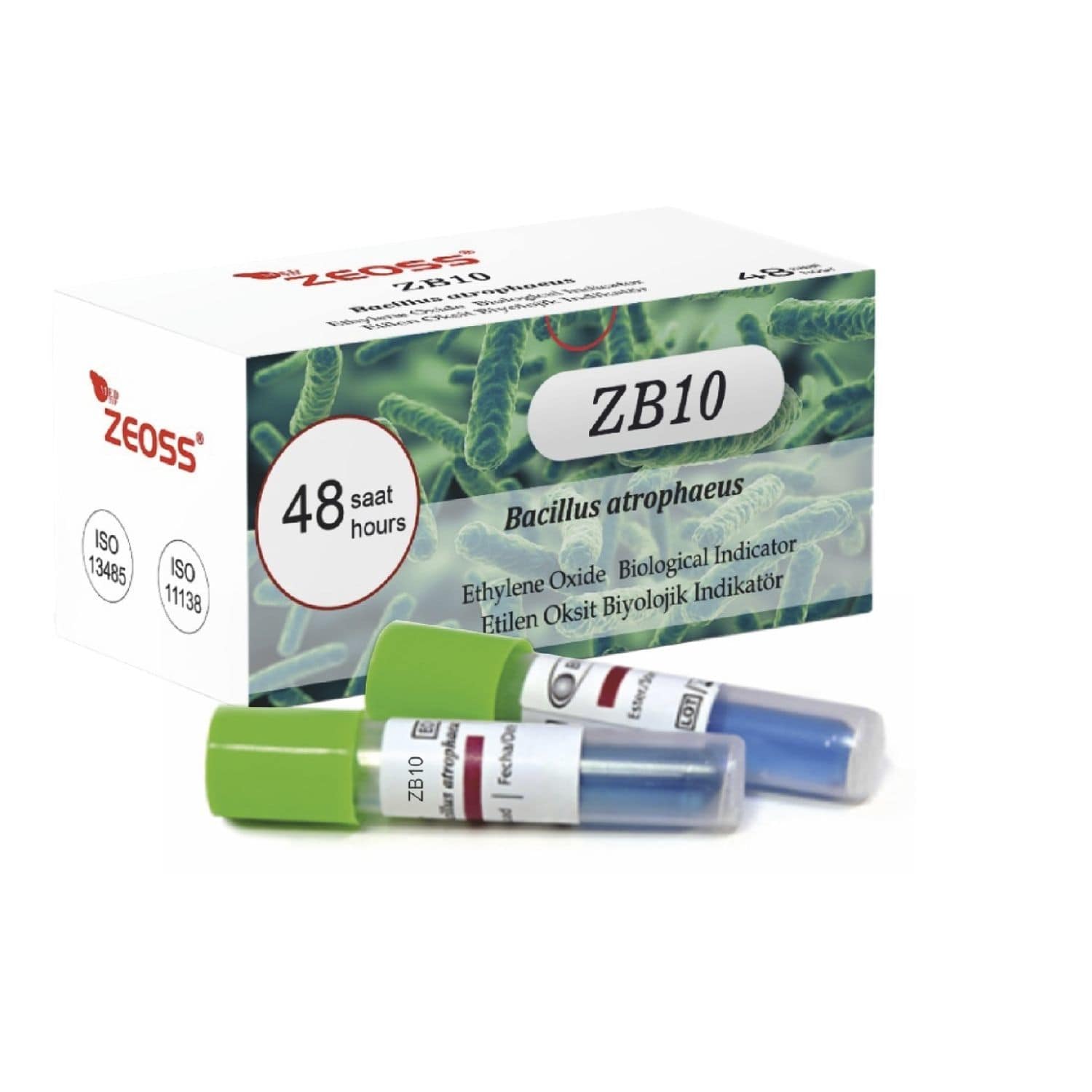 Bioindikator zur Sterilisierung mit Ethylenoxid - ZB10 - Med Tip ...