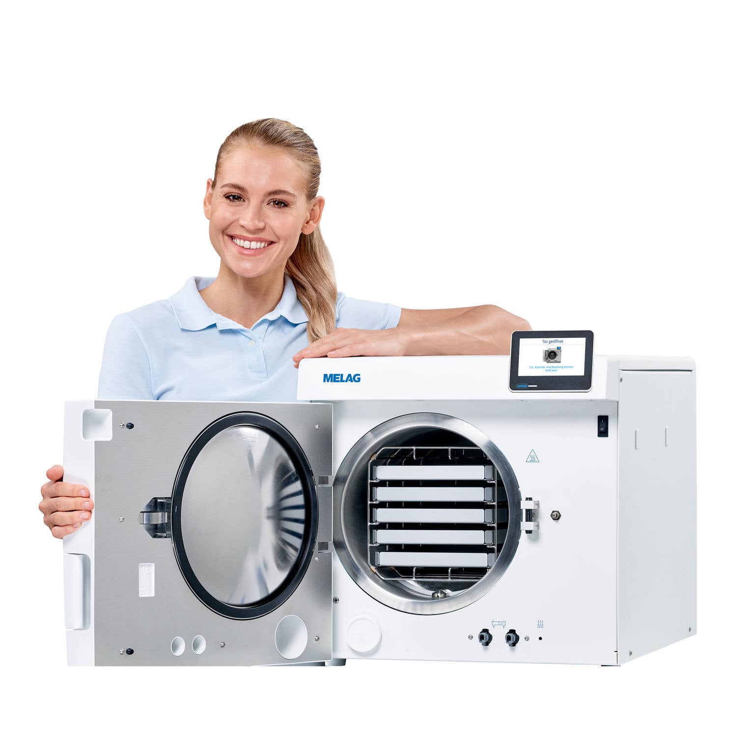 Medizinischer Autoklav - Vacuclave 123 Pro Line - MELAG - Sattdampf ...