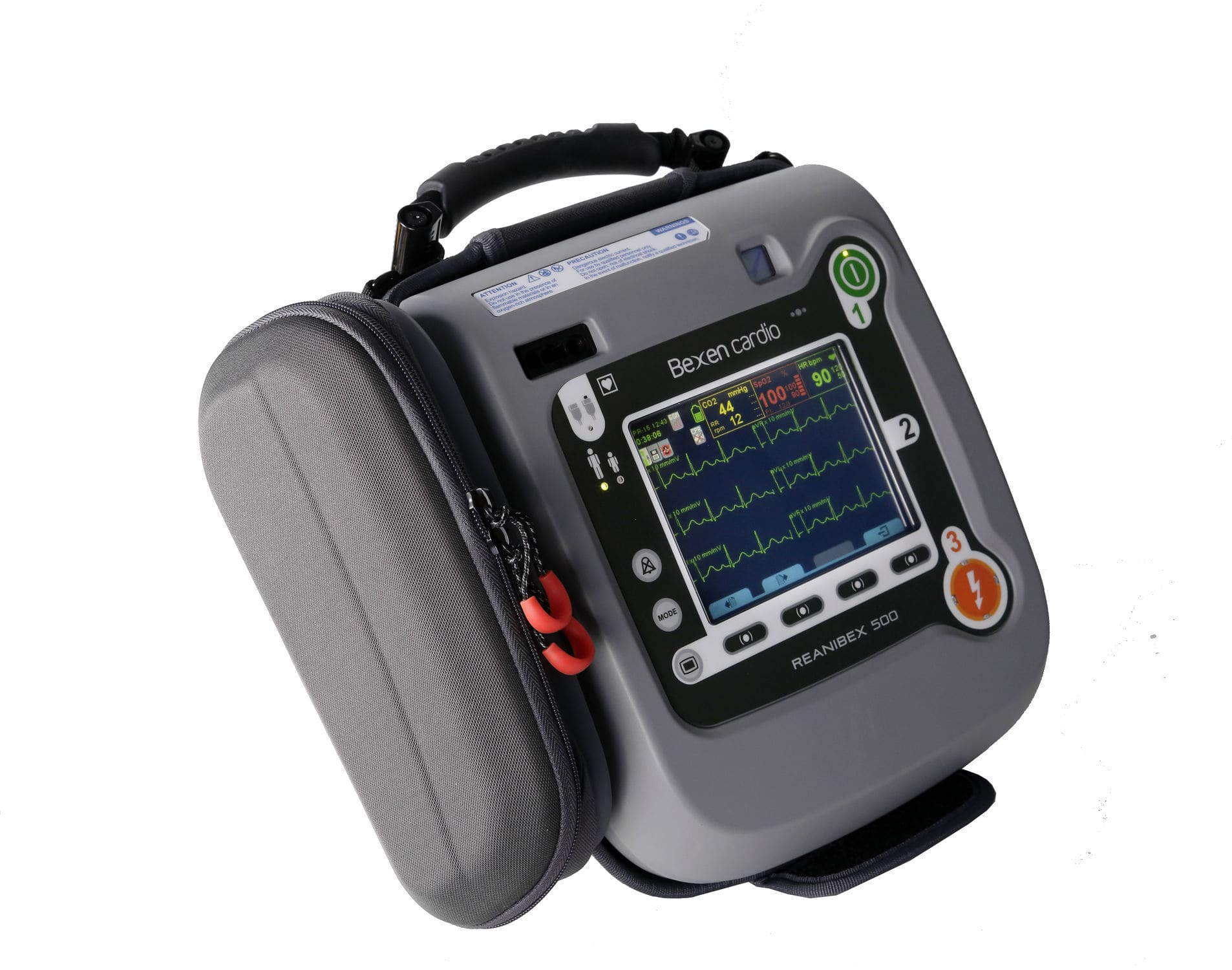 Halbautomatischer externer Defibrillator - REANIBEX 500 EMS - Bexen ...