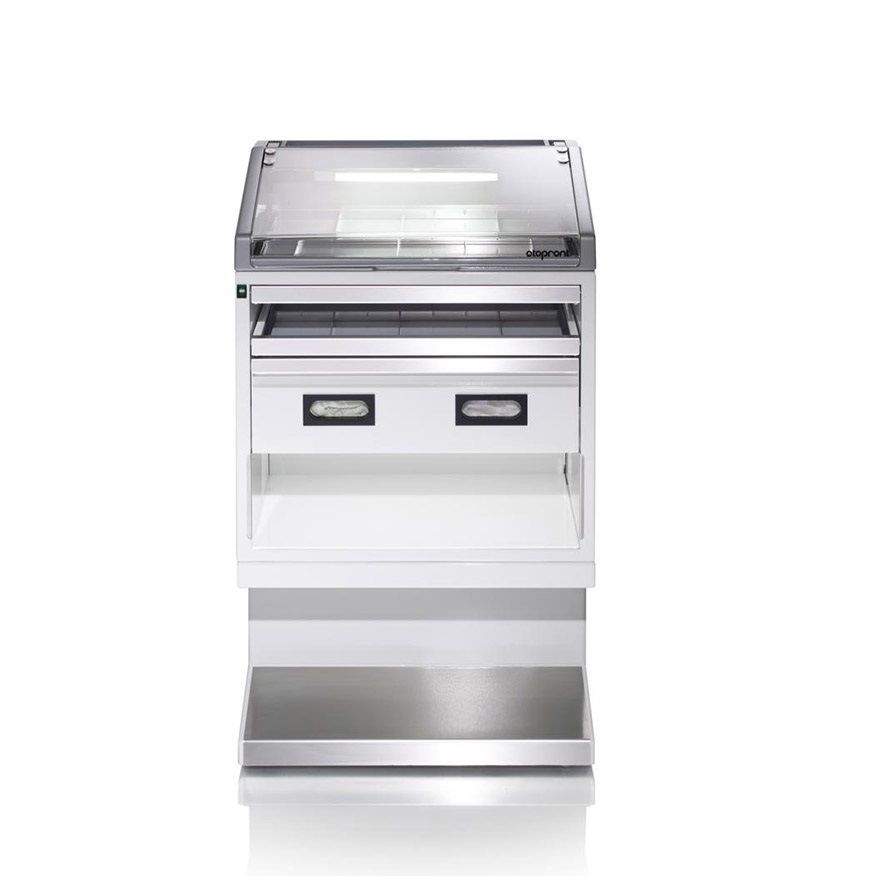 Vitrine für HNO-Instrumente - BASIC PLUS - Otopront - mit Regal / mit ...