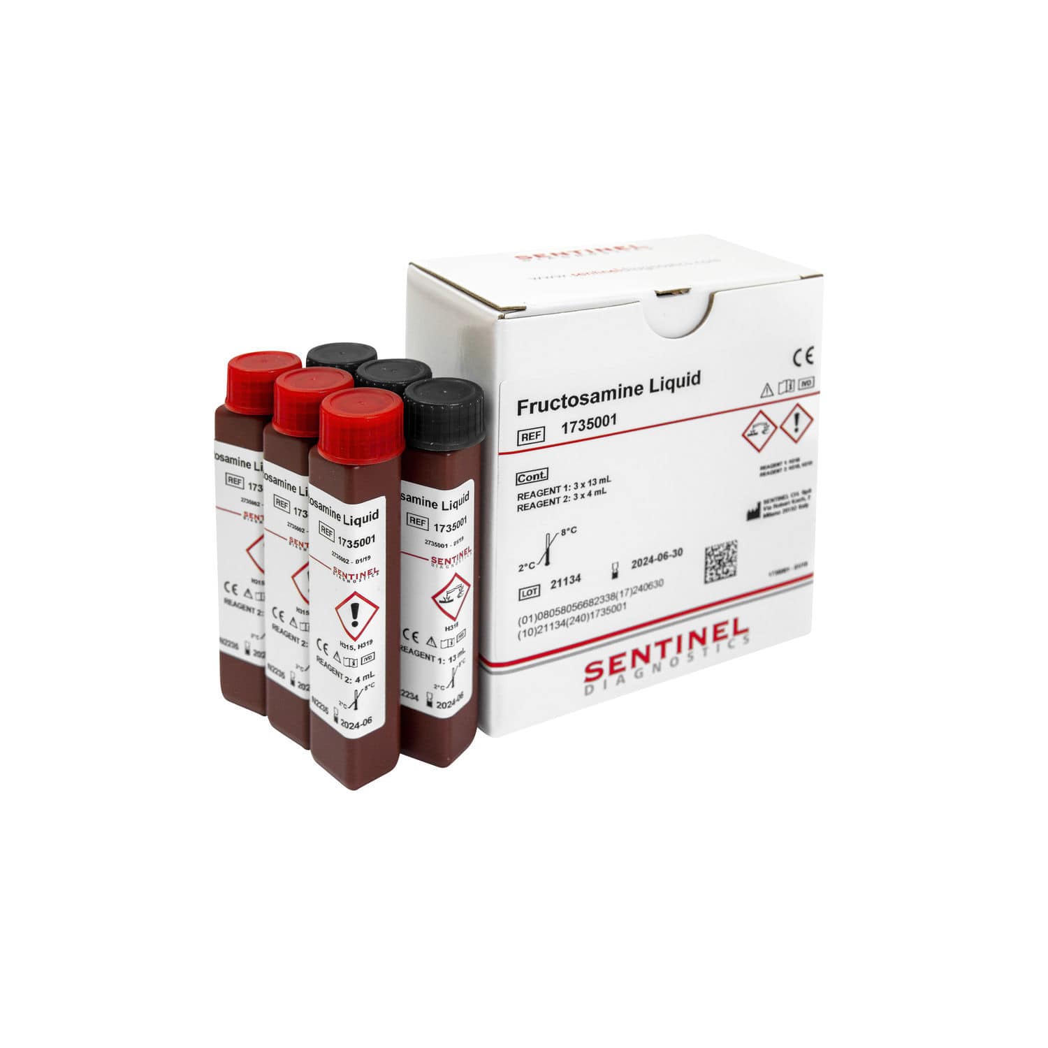 Fruktosamin-Reagenzkit - 1735001 - SENTINEL DIAGNOSTICS - Serum ...