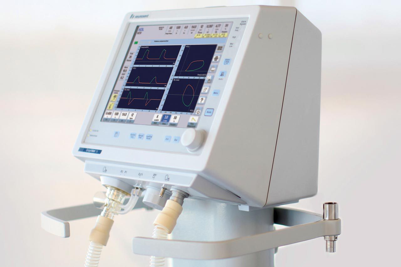 Intensivpflege-Beatmungsgerät - GraphNet ts - Neumovent - Pädiatrie ...