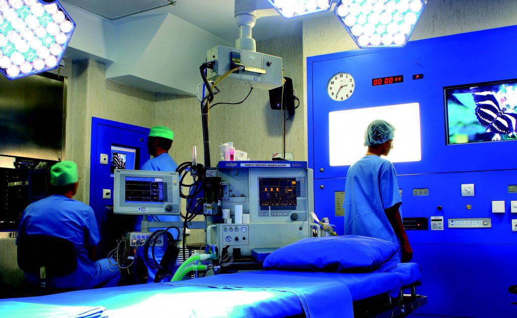 OP Saal - Q Panel - Tedisel Medical - eingebaut