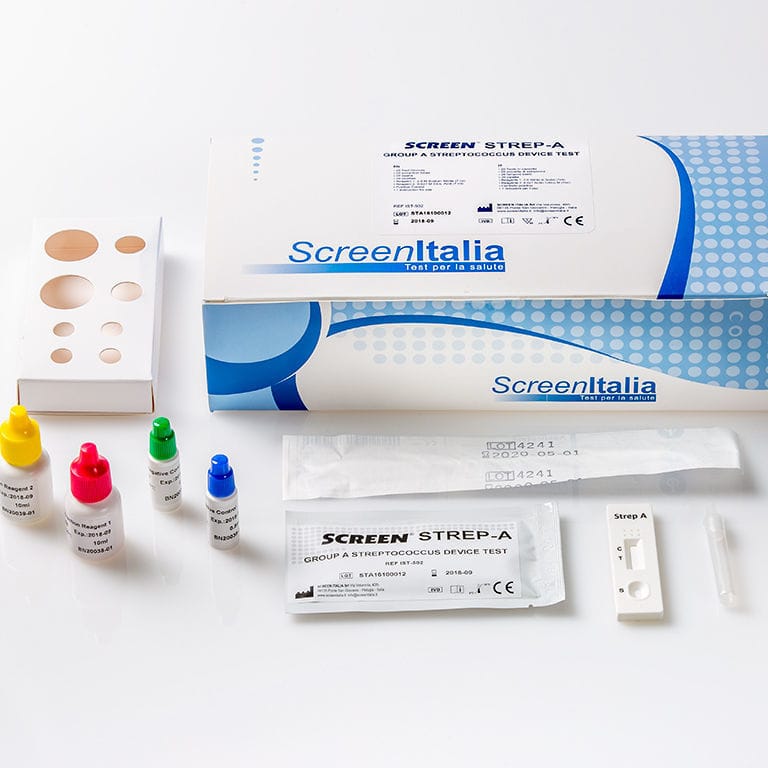 A-Streptokokken-Schnelltest - SC-0715-20 - Screen Italia - für ...