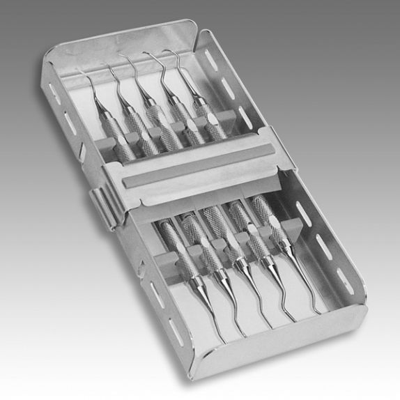 Instrumentenset / zahnmedizinische Prophylaxe - HSG 400-05 - Karl Hammacher