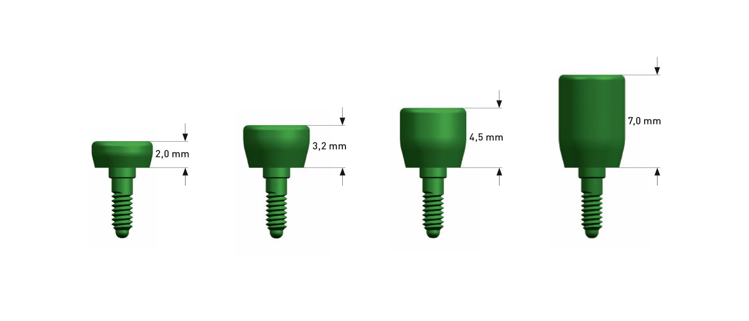 Anatomischer Gingivaformer - Thommen Medical AG - PMMA / Titan