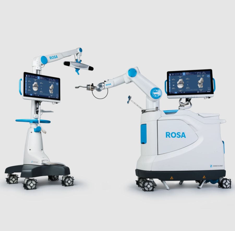 Roboterkontrollsystem - ROSA® - Zimmer Biomet - zur Bewertung der ...