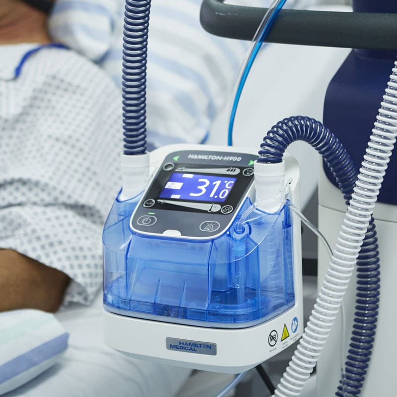 Luftblasen-Luftbefeuchter - HAMILTON-H900 - Hamilton Medical - wärmend ...