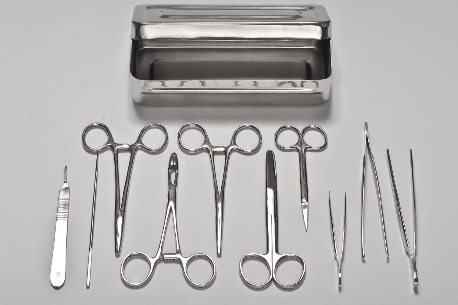 Instrumentenset für Kleinchirurgie - IBOI006C - Holtex