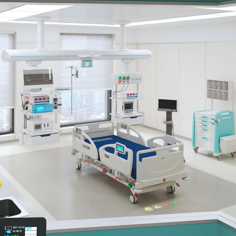 Krankenhausbett - C8c - Jiangsu Saikang Medical Equipment - elektrisch ...