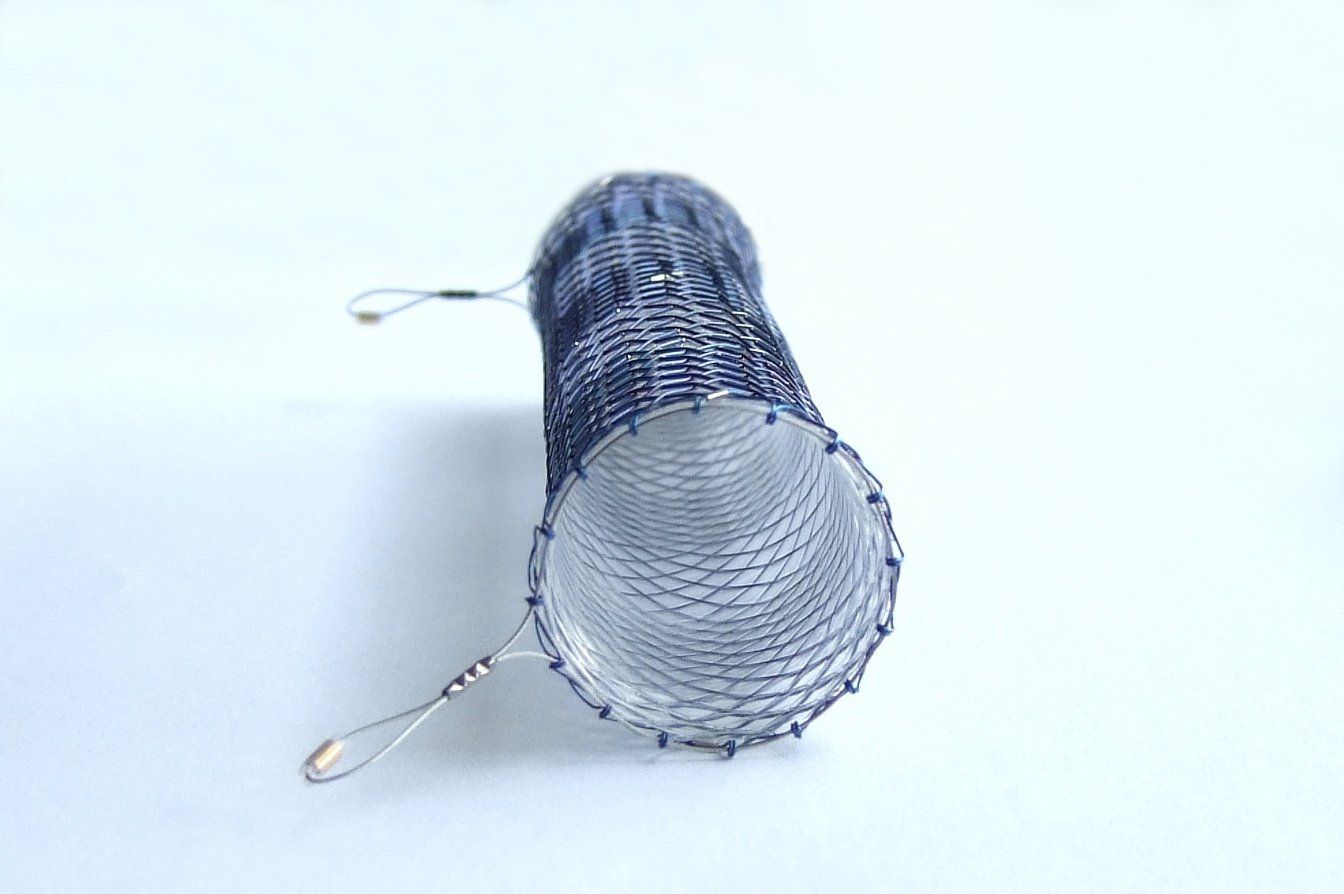 Speiseröhren-Stent - Danis Stent - ELLA-CS - Nitinol / Silikon ...