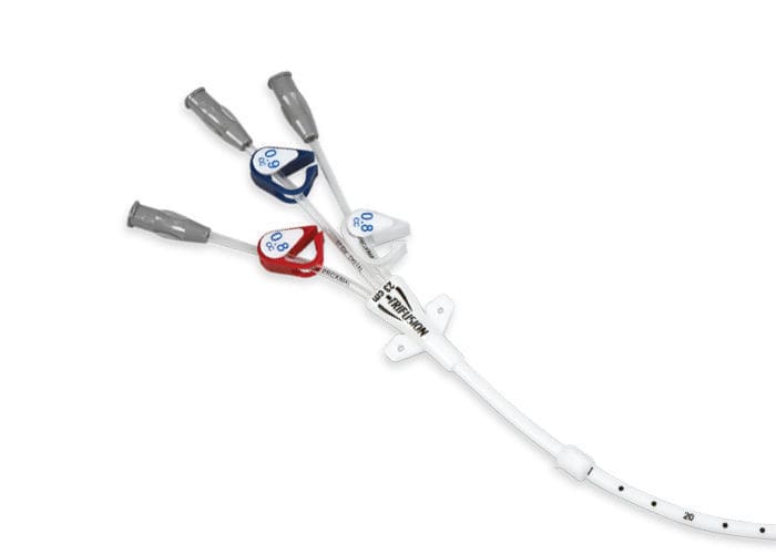 Zentralvenöser Katheter - Hickman - Bard Access Systems - dreilumig