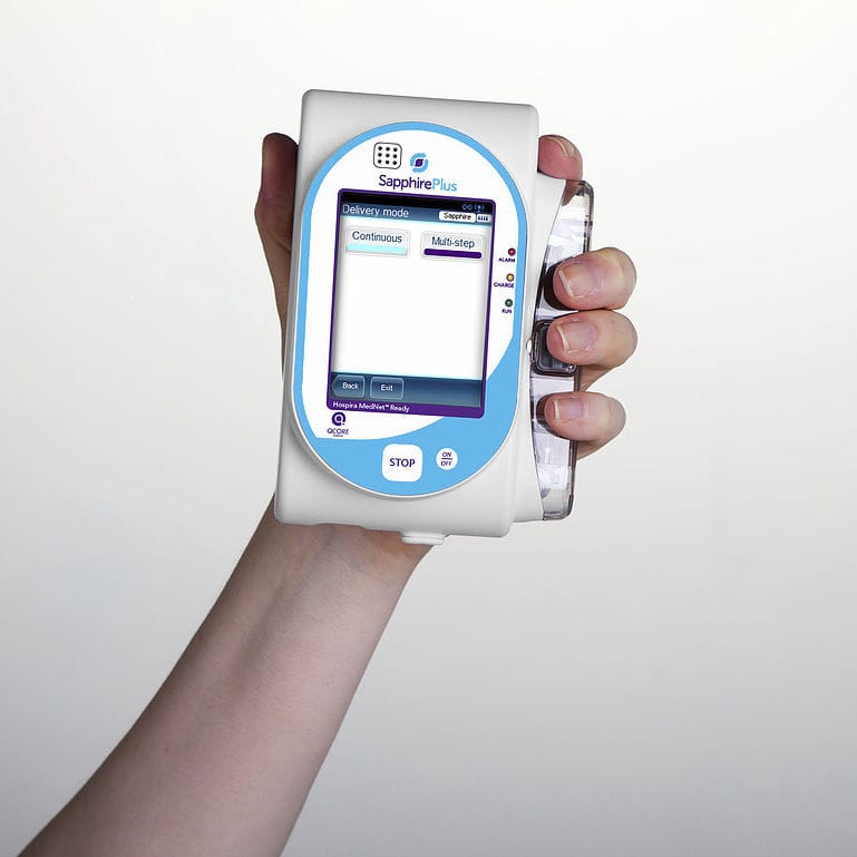 Infusionspumpe / 1 Kanal - SapphirePlus - Q-Core - ambulant / für ...