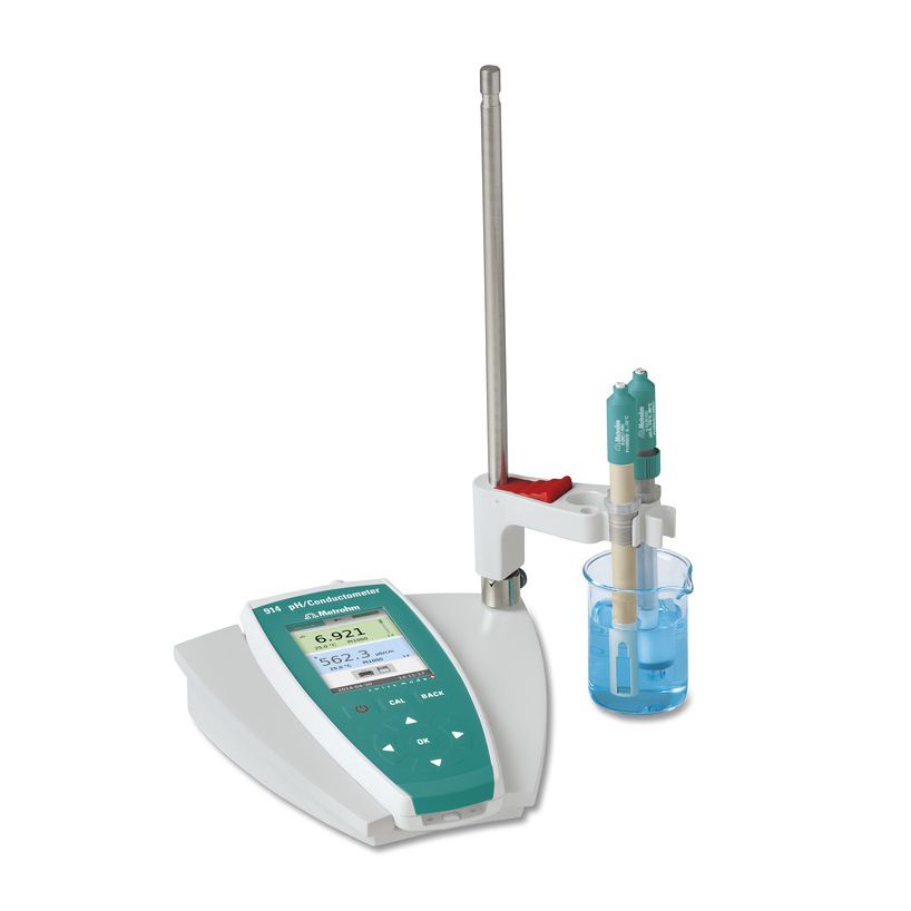 PH-Meter / Labor - 914 - Metrohm - tragbar / mit Leitfähigkeitsmessung ...
