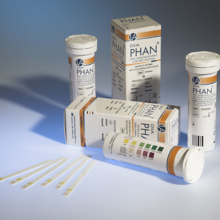 Teststreifen für Diabetes - Erba Lachema - Glukose / Urin / Selbsttest