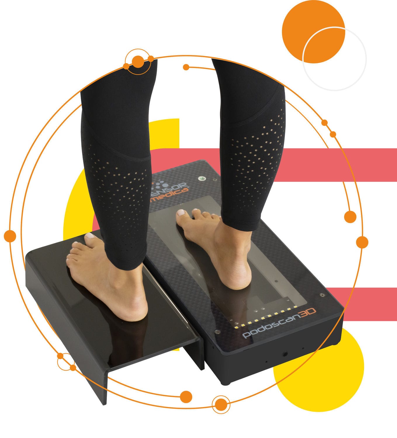 Computergestütztes Podoskop - Podoscan 3D - Sensor Medica