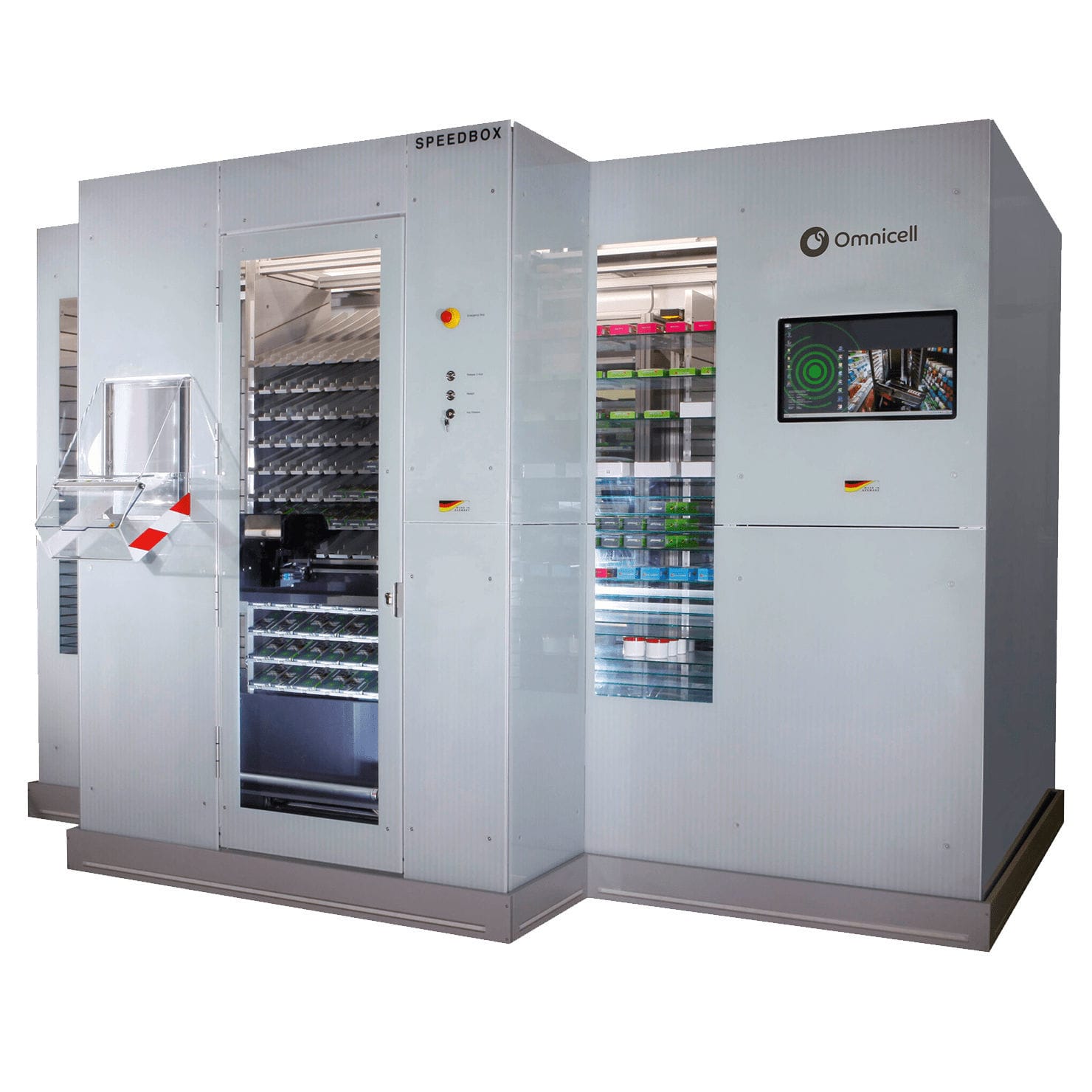 Kommissionierautomat für Apotheken - Robomat - OMNICELL - Medikamente