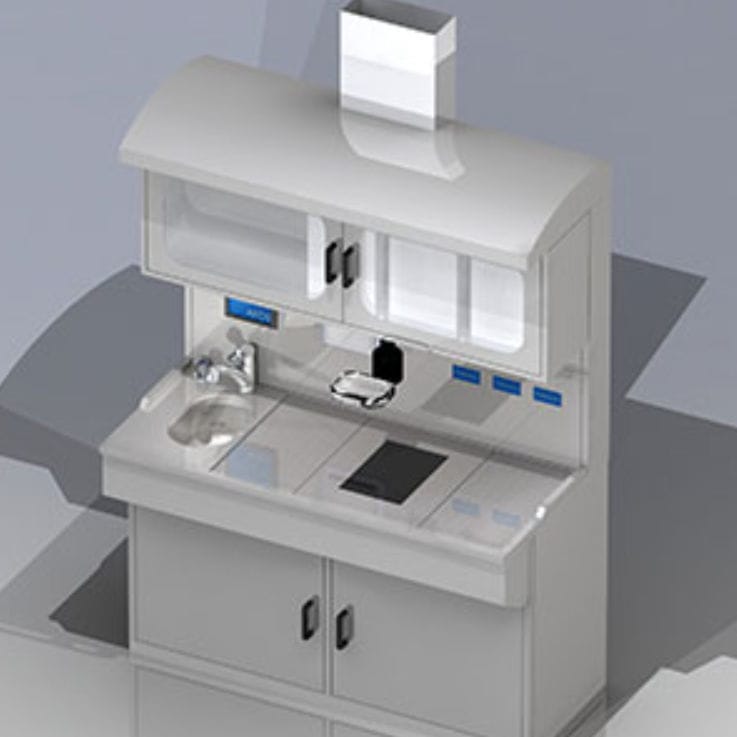 Labortisch - VPT - AFOS - für Blutentnahme / belüftet