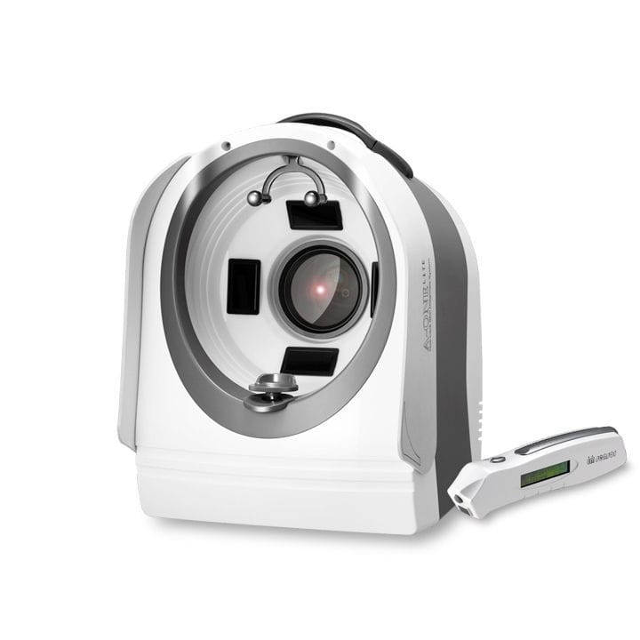 System zur Analyse der Hautpigmentierung - A-ONE Basic - Bomtech - Talggehalt der Haut ...