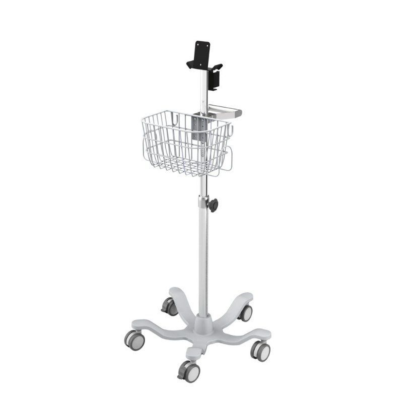 Medizinischer Wagen - IMS-002B - Rollsys - für Monitor / Lager / mit Korb