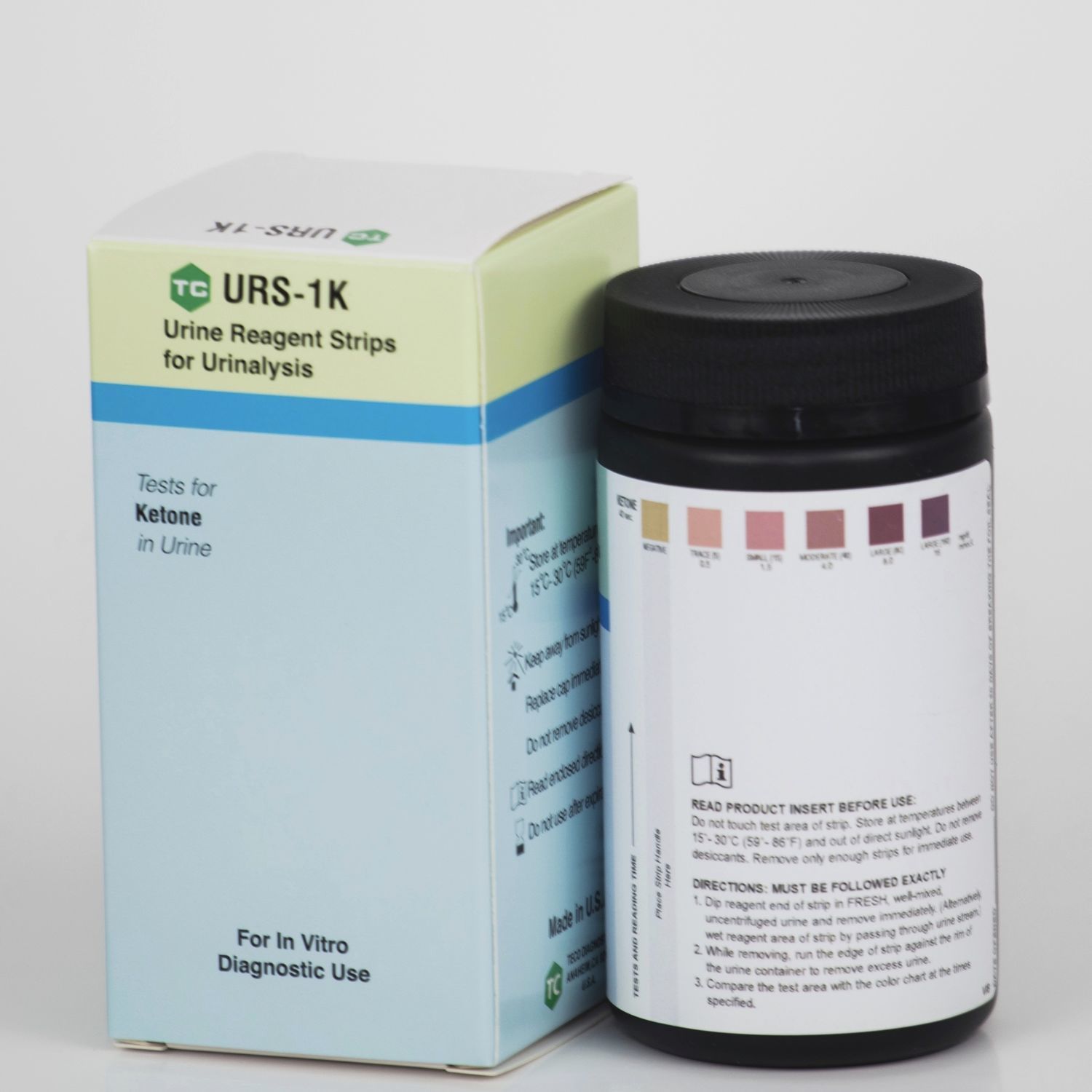 Urinanalyse-Teststreifen - URS-1K - Teco Diagnostics - Ketoazidose ...