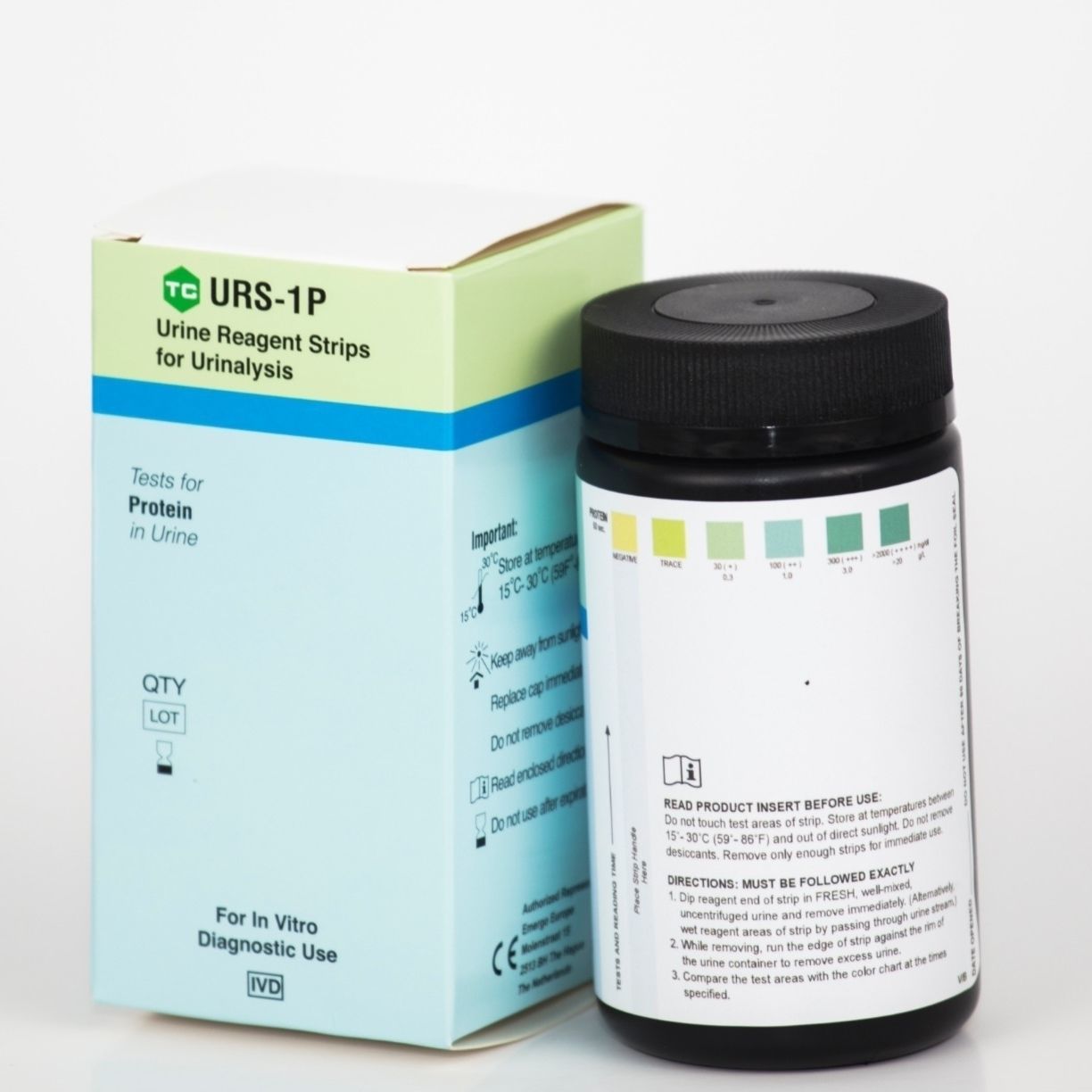 Urinanalyse-Teststreifen - URS-1P-100 - Teco Diagnostics - Albuminurie ...