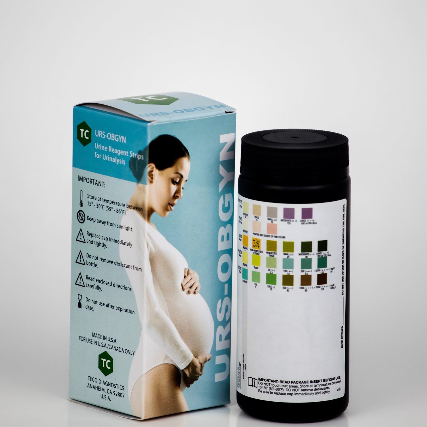 Urinanalyse-Teststreifen - URS-OBGYN-100 - Teco Diagnostics ...