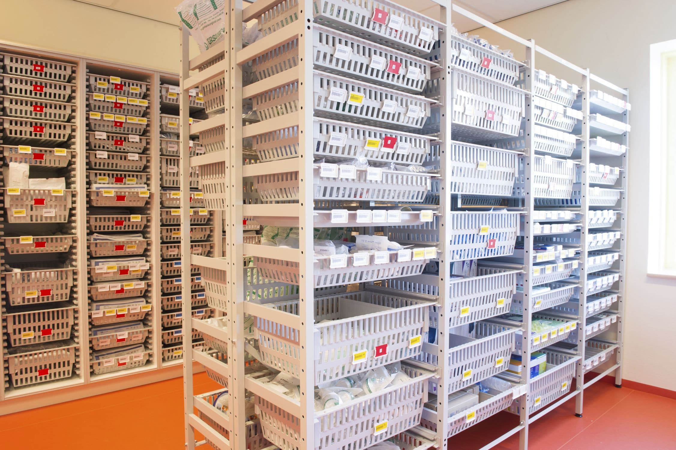 Modulares Regal - MODUL-IT ISO 1 - MATTTEO - für Körbe / für Behälter ...