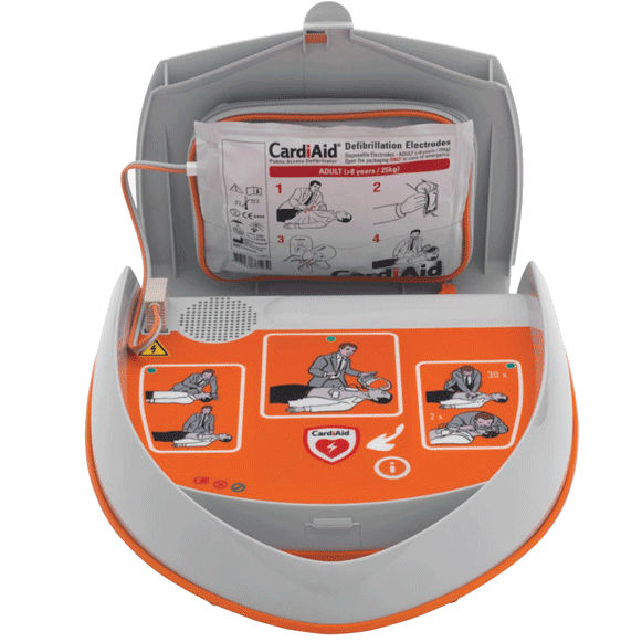 Halbautomatischer externer Defibrillator - CardiAid - Cardia ...