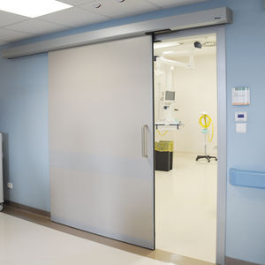 Schiebetür - H-SAVTS series - LABEL S.p.A. - für Krankenhaus ...