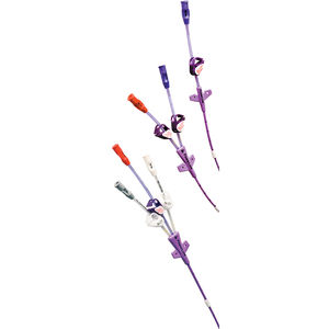 Zentralvenöser Katheter - Hickman - Bard Access Systems - dreilumig