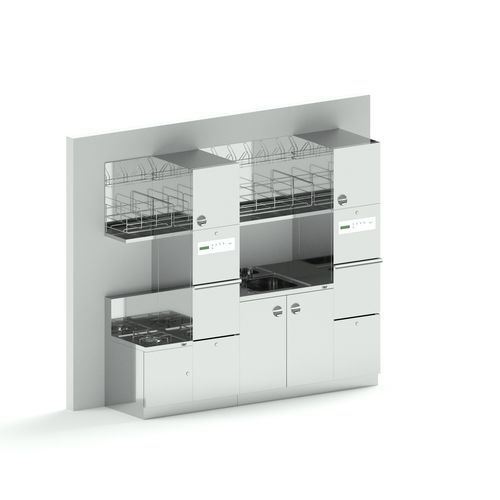 Sterilisationsraum für Gesundheitseinrichtungen - Sluice Room Design ...