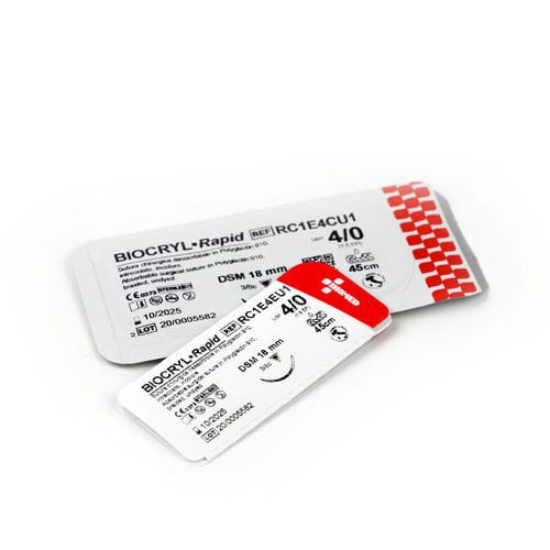 Kurzfristig resorbierbarer Nähfaden - BIOCRYL Rapid - Bio Sud Medical ...