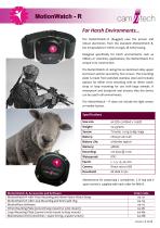 Handgelenk Aktigraph - Rugged - CamNtech - handgelenkgetragen / USB